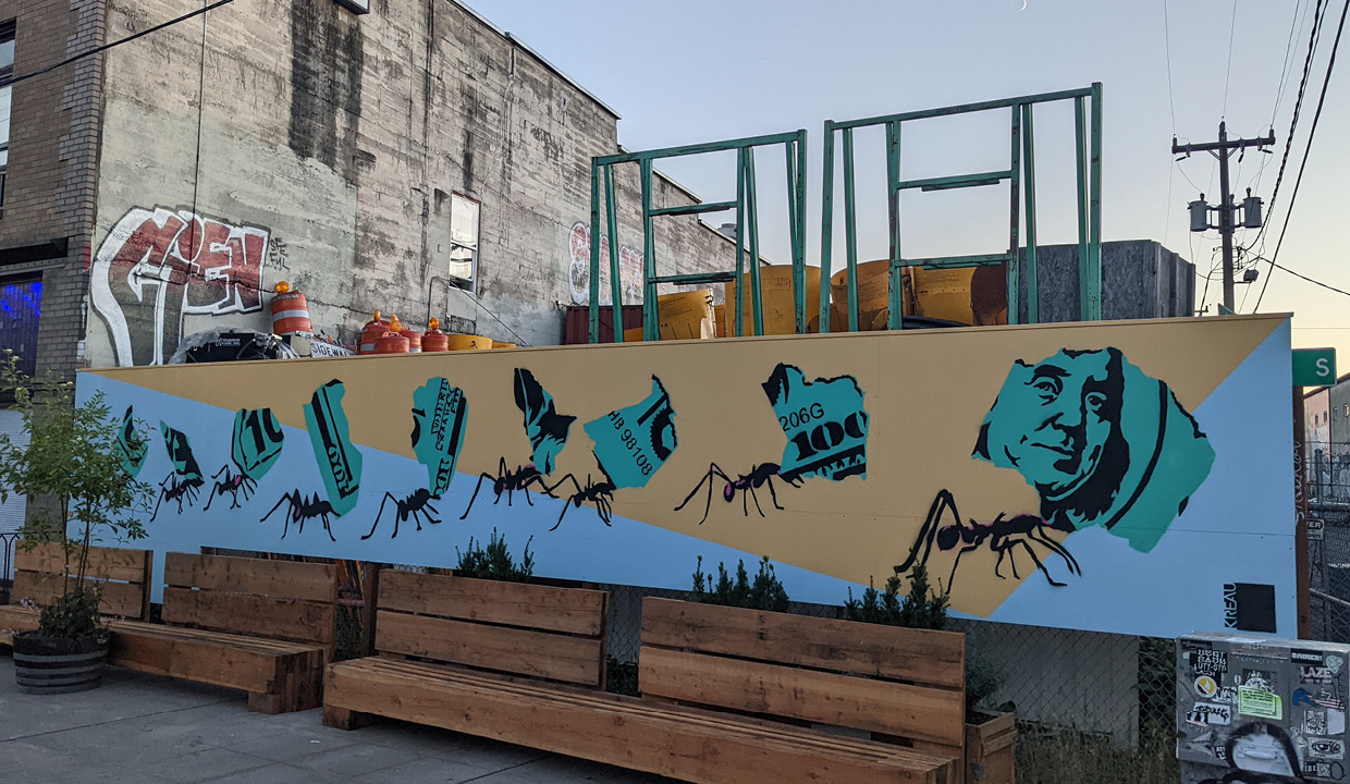 Georgetown Mural - Grouchy Street Art